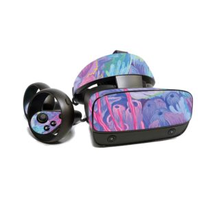 mightyskins skin for oculus rift s - dreamy reef | protective, durable, and unique vinyl decal wrap cover | easy to apply, remove, and change styles | made in the usa