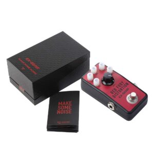 EX-GEAR Red Fury Distortion Pedal, The Classic Distortion Tone and Rockstar Sound