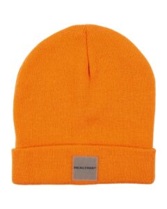 realtree mens cold weather warm knit winter beanie hat, orange, one size us