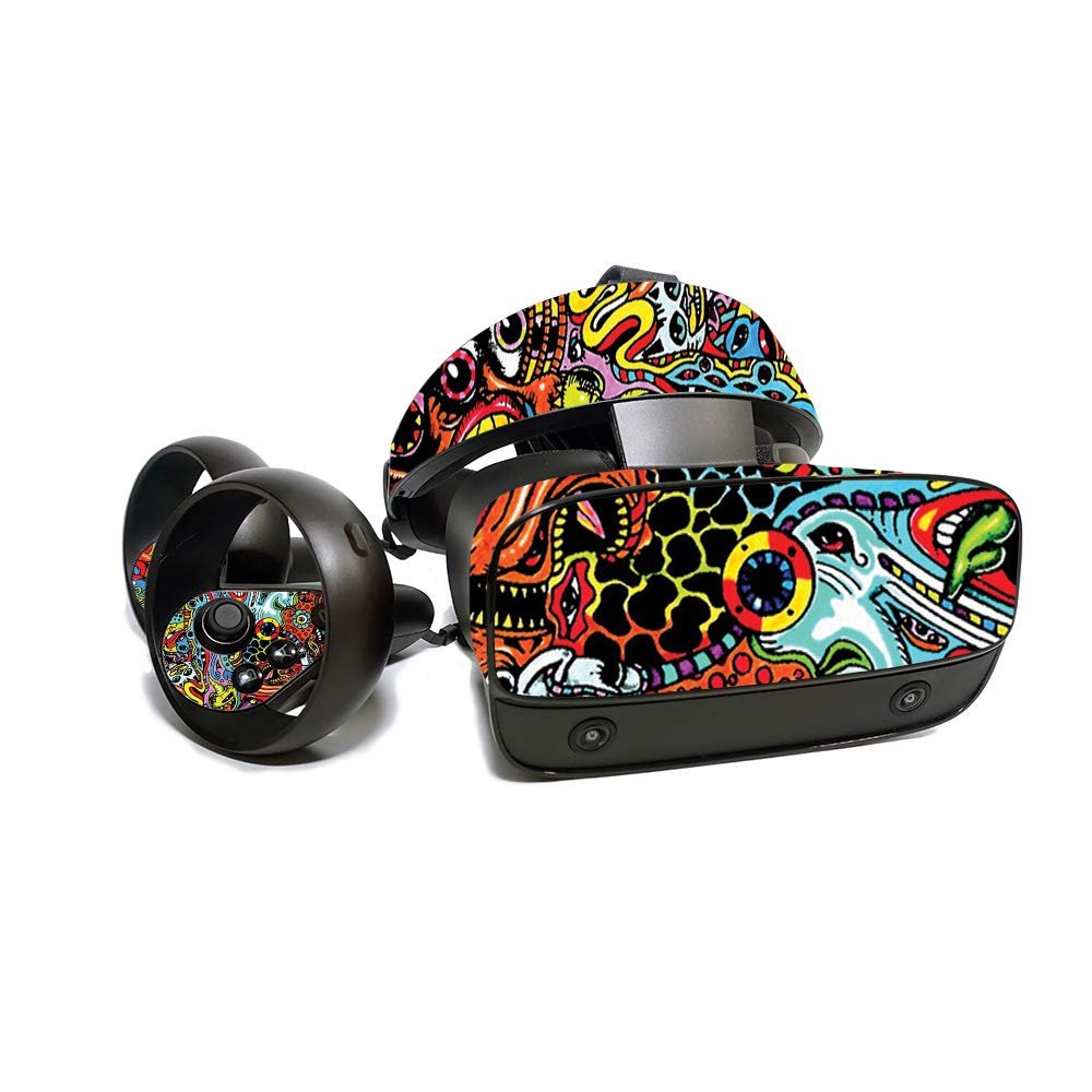 MightySkins Skin for Oculus Rift S - Acid Trippy | Protective, Durable, and Unique Vinyl Decal wrap Cover | Easy to Apply, Remove, and Change Styles | Made in The USA