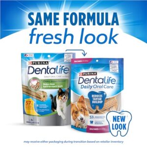 Dentalife DentaLife Made in USA Facilities Small/Medium Dog Dental Chews, Daily - (2) 47 ct. Pouches