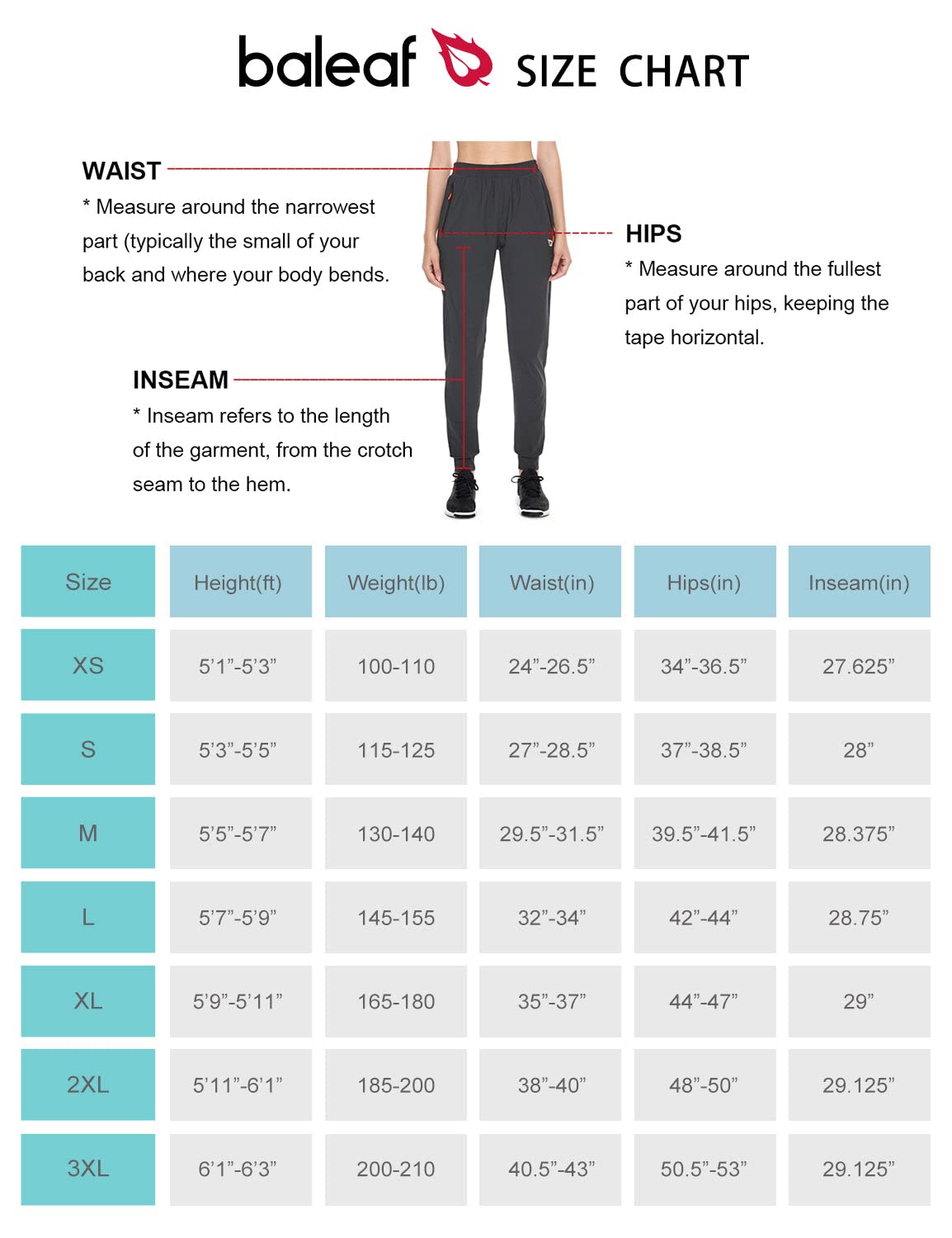 BALEAF Hiking Pants Women Joggers Workout Athletic Lightweight Running Travel Track Pants Quick Dry 2 Zipper Pockets Dark-Gray XL