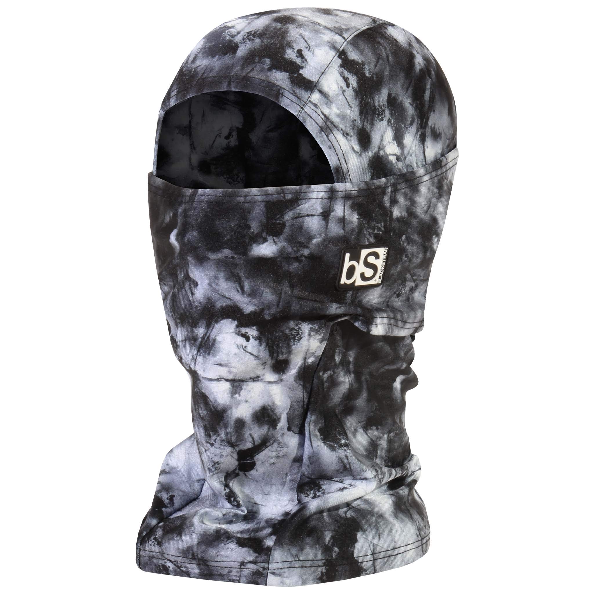 BLACKSTRAP Hood Balaclava Face Mask, Dual Layer Cold Weather Headwear for Men and Women (Tie Dye Black)