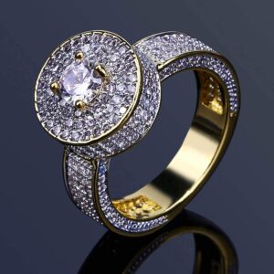 Moca Jewelry Iced Out Personalized Fashion Ring 18K Gold Plated Bling CZ Simulated Diamond Hip Hop Ring for Women (7)