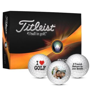 titleist pro v1 custom golf ball | personalized golf balls | logo golf balls