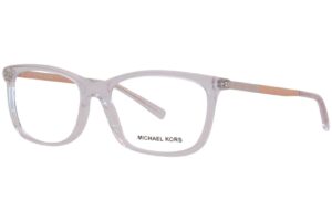 michael kors mk4030-3998 eyeglass frame clear w/demo lens 52mm