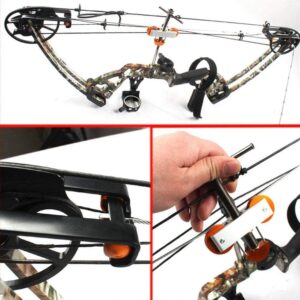 Zerone Metal Portable Outdoor Compound Bow Press, Universal Composite Bow Press Quad Limbs Bracket Package Bundle Tuning Hunting Shooting Outdoor