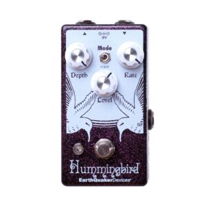 earthquaker devices hummingbird v4 tremolo, limited edition purple sparkle