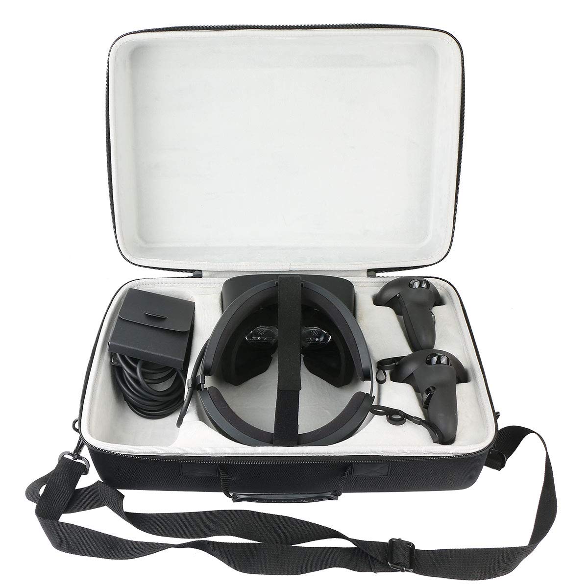 Khanka Hard Travel Case Replacement for Oculus Rift S PC-Powered VR Gaming Headset