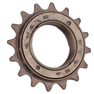 VGEBY1 Bike Freewheel,16T Bike Cassette Sprocket 1-Speed for Mountain Bike Replacement Accessory