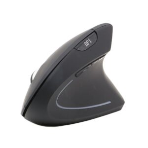 ai5g bluetooth 4.0 mouse ergonomic vertical mouse wireless computer mice for pc laptop mac (black)