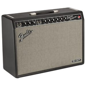 Fender Tone Master Deluxe Reverb Guitar Amplifier, Black, with 2-Year Warranty