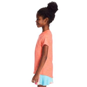 C9 Champion girls Supersoft Tech Tee T Shirt, Sugar Peach, Small US