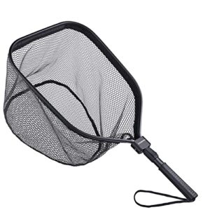 fly fishing landing net, bass trout net, fly fishing gear accessories- fishing gifts for man father grandpa