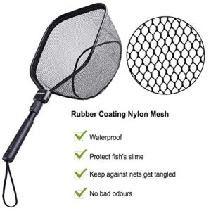 Fly Fishing Landing Net, Bass Trout Net, Fly Fishing Gear Accessories- Fishing Gifts for Man Father Grandpa