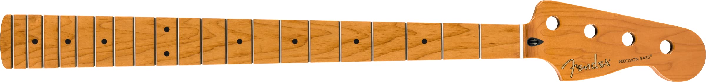 Fender Precision Bass Neck, Roasted Maple, Modern C, 20 Medium Jumbo Frets