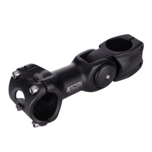 FOMTOR 25.4mm Adjustable Stem 90mm 0~60 Degree UNO MTB Adjustable Handlebar Stem for Most Mountain Bike Road Bike (Fit for 1'' Handlebar)