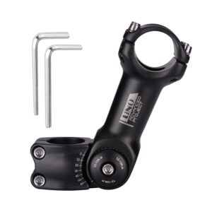 bike stem fomtor 25.4mm 110mm adjustable 0~60 degree uno mtb adjustable handlebar stem for most mountain bike road bike (fit for 1'' handlebar)