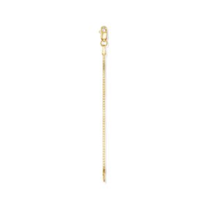 ross-simons 1.1mm 14kt yellow gold box-chain extender