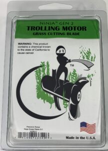 ninja trolling motor grass blade 2.0