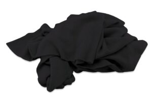 jet&bo 100% cashmere lightweight travel wrap, shawl & scarf black, storage bag + gift box