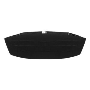 king & priory black velvet cummerbund