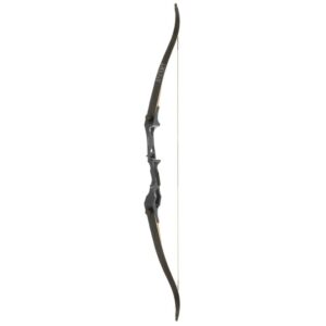 october mountain products ascent 58” recurve — black (rh - 20 lbs.)