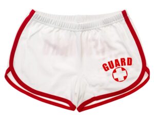 blarix womens guard shorts (white, x-large)