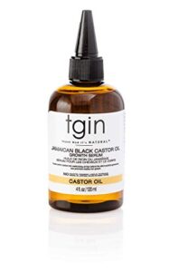 thank god it's natural tgin jamaican black castor oil, hair & body serum - 4oz