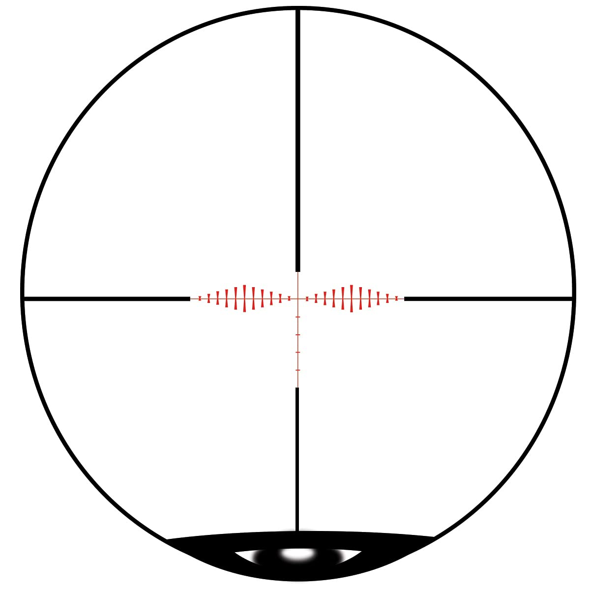 Huskemaw 5-20x50 Tactical Hunter LR Riflescope