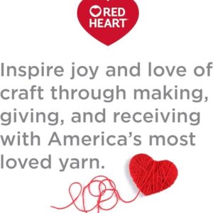 Red Heart Roll with It Melange Yarn, 1 Pack, Curtain Call