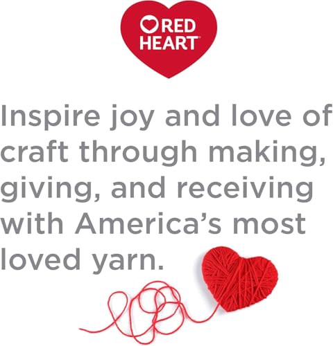 Red Heart Roll with It Melange Yarn, 1 Pack, Curtain Call