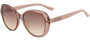 jimmy choo amira/g/s nude/brown gradient one size