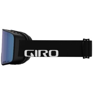 Giro Method Ski Goggles - Snowboard Goggles for Men, Women & Youth - Black Wordmark Strap with VIVID Royal/VIVID Infrared Lenses