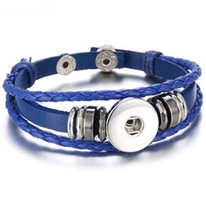 Lovglisten 10pcs Bracelet Bangle for 18mm Snap Button Jewelry (3)