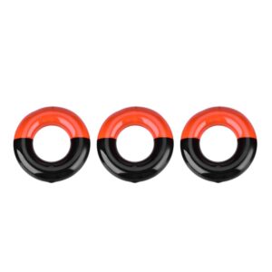 VGEBY1 Golf Weight Ring, 3Pcs Steel Rubber Golf Driver Weight Ring Golf Weight Ring Replacement Accessory