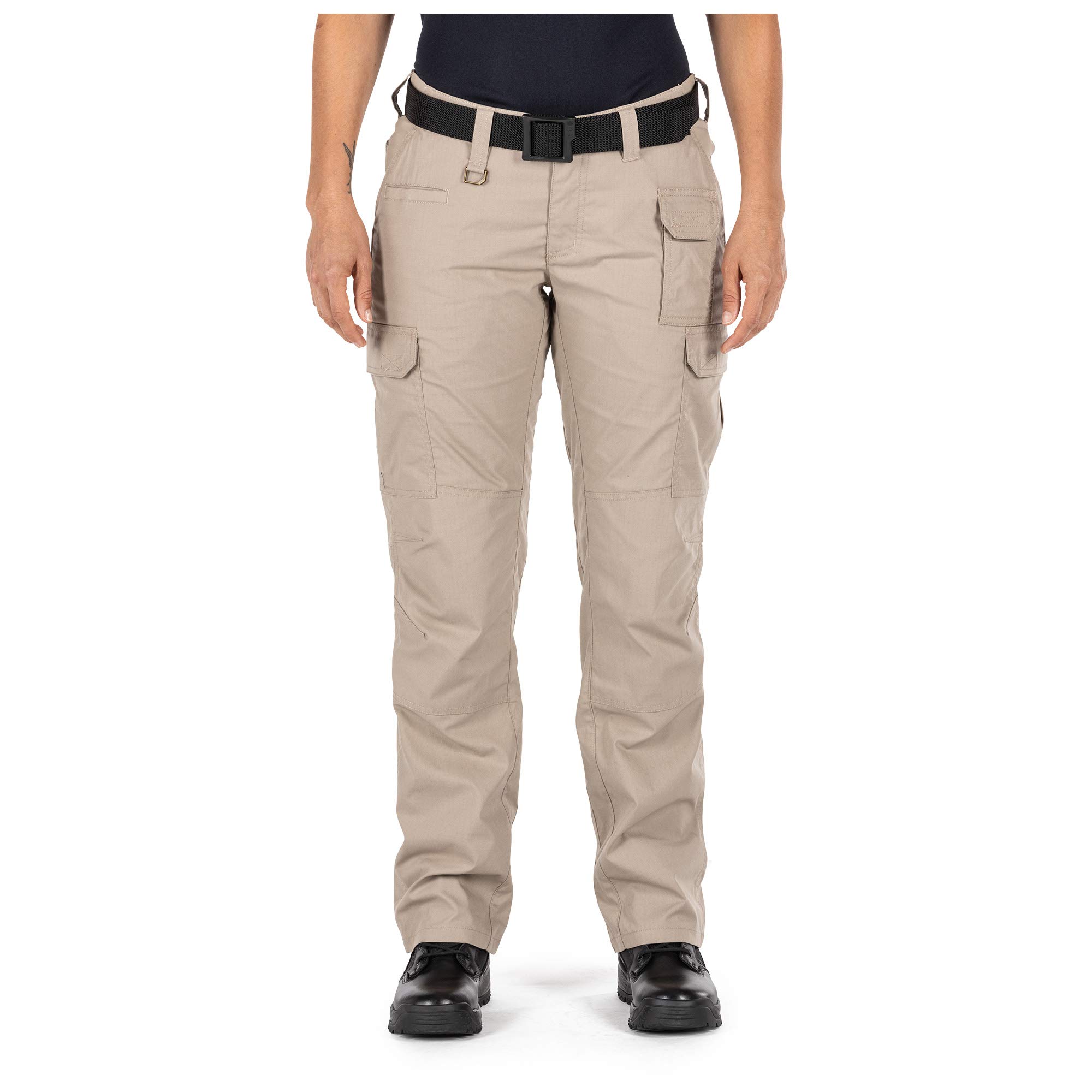 5.11 Tactical Women's ABR Pro Cargo Pant, FlexLite Stretch Ripstop, Comfort Waist, Style 64445, Khaki, 16L