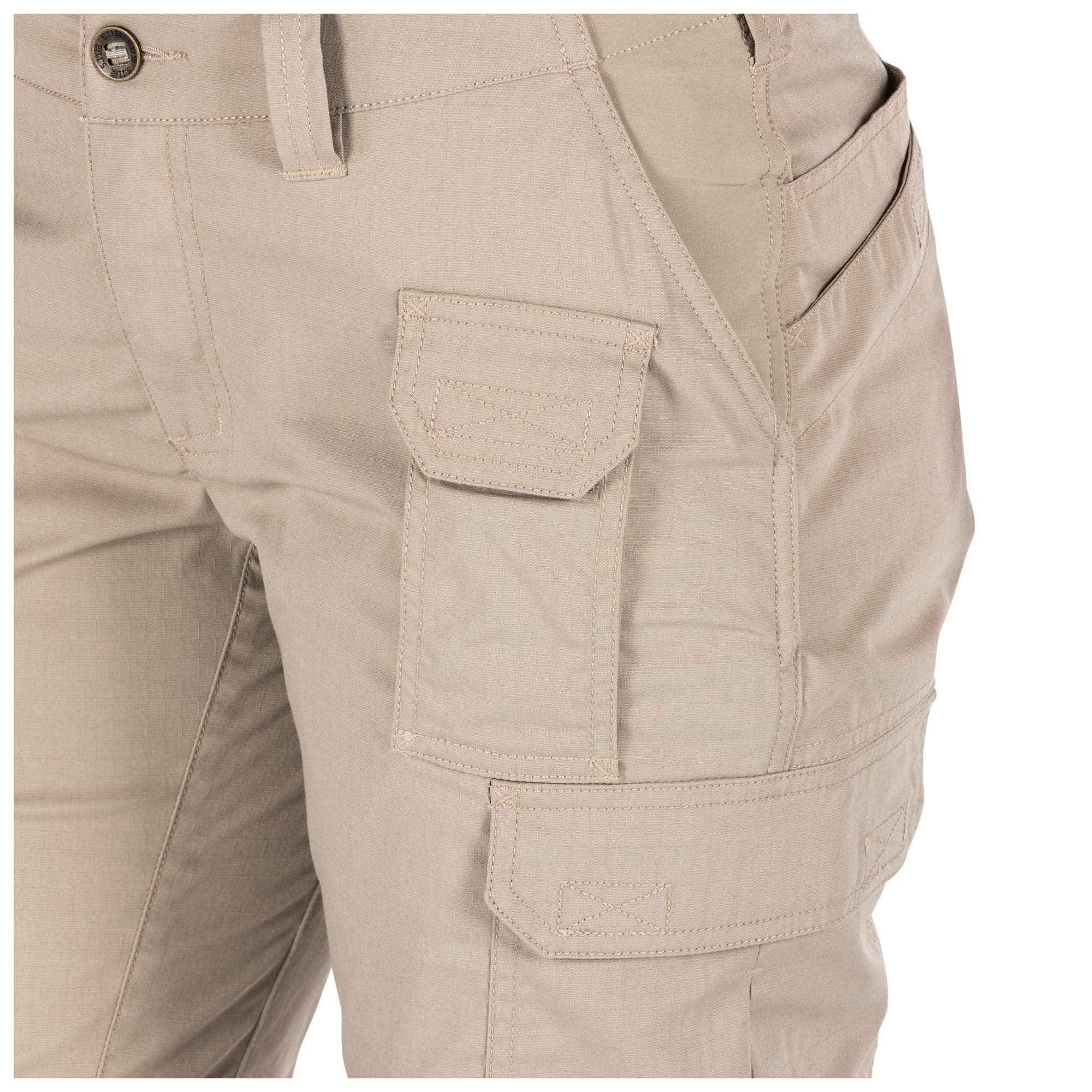 5.11 Tactical Women's ABR Pro Cargo Pant, FlexLite Stretch Ripstop, Comfort Waist, Style 64445, Khaki, 16L