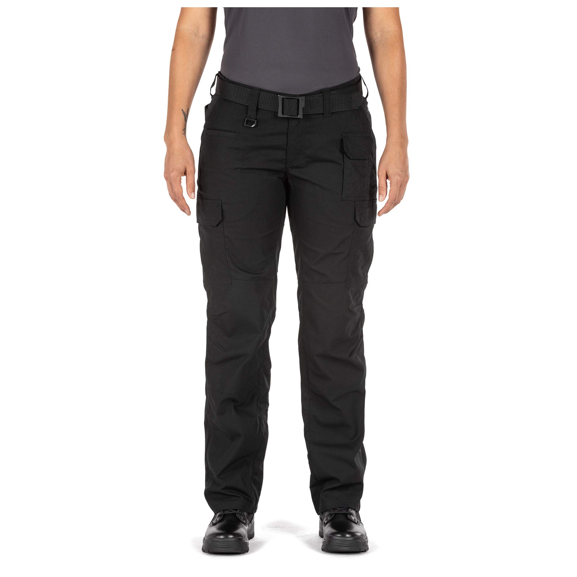 5.11 Tactical Women's ABR Pro Cargo Pant, FlexLite Stretch Ripstop, Comfort Waist, Style 64445, Black, 14L