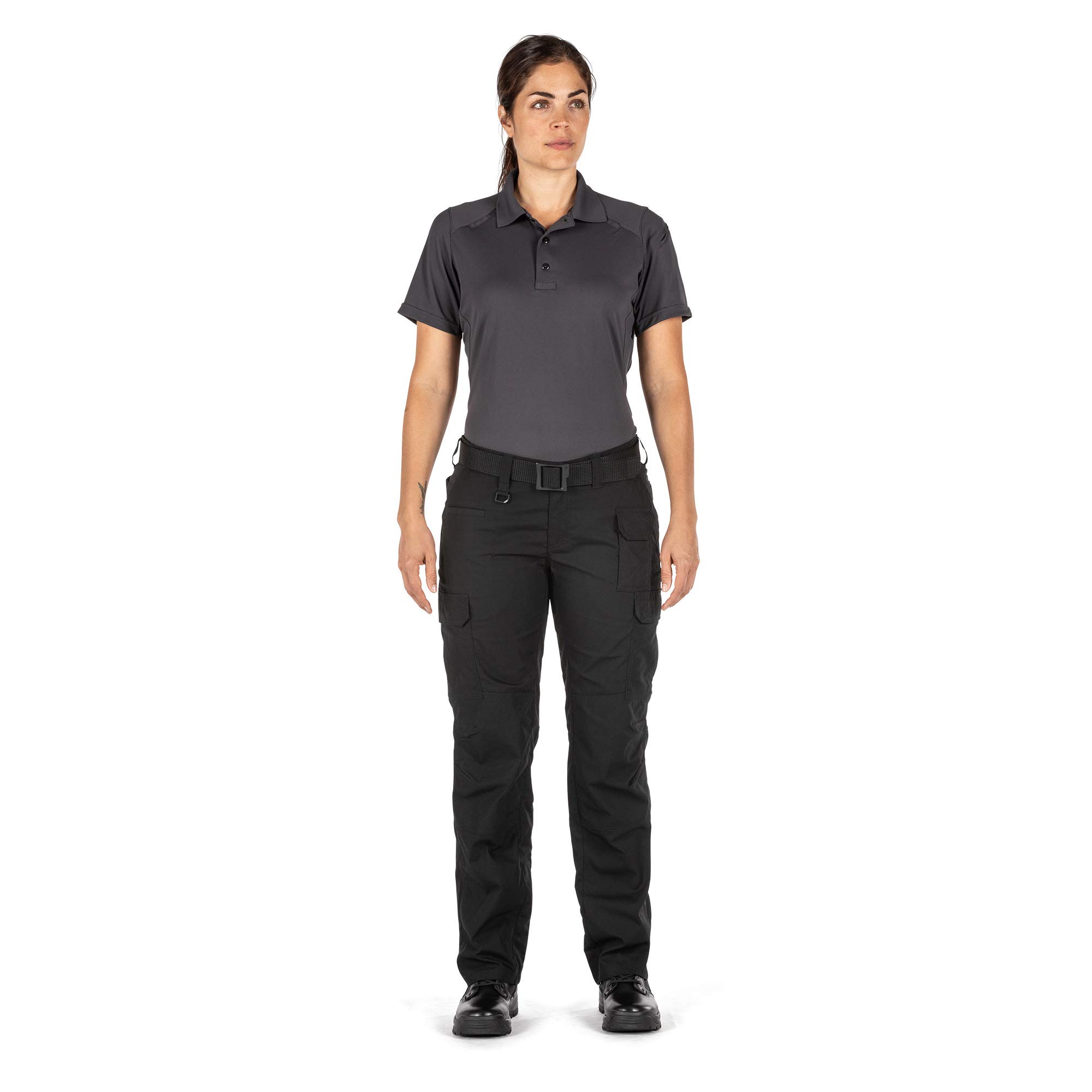 5.11 Tactical Women's ABR Pro Cargo Pant, FlexLite Stretch Ripstop, Comfort Waist, Style 64445, Black, 14L