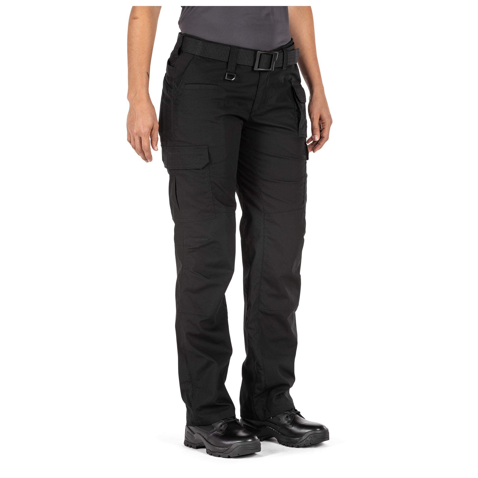 5.11 Tactical Women's ABR Pro Cargo Pant, FlexLite Stretch Ripstop, Comfort Waist, Style 64445, Black, 14L