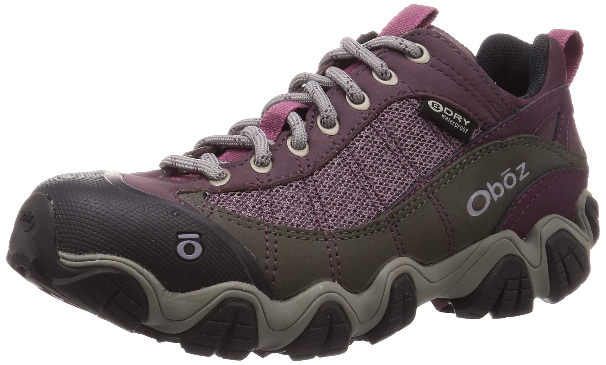 Oboz Firebrand Ii Low Waterproof Women's Shoe Lilac - 9.5 Medium