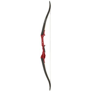 october mountain products ascent 58” recurve — red (rh - 20 lbs.)