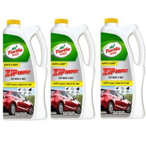 turtle wax t-79 zip wax liquid car wash and wax. 64 oz. - 3 pack