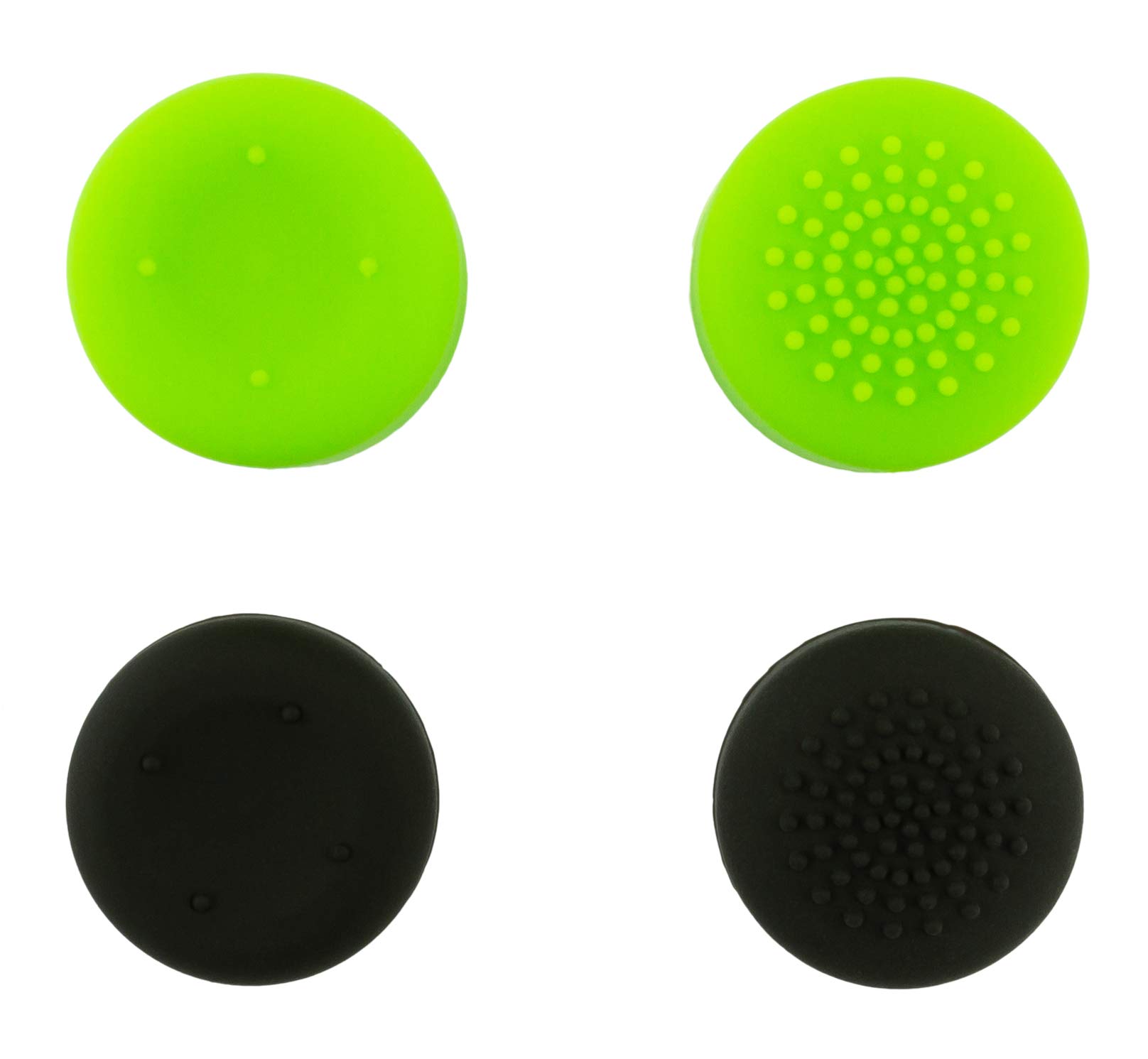 YoK Xbox One 4-Pack of Pro Grips for XB1 - Black and Green