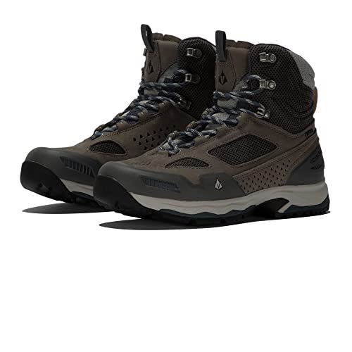 Vasque Women's Breeze at-Mid GTX Goretex Waterproof Hiking Boot, Gargoy/Dark Slate, 11