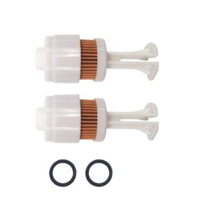 2 pcs 65l-24563-00-00 35-888289t2 fuel filter element for yamaha mercury marine suzuki johnson