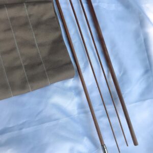 Bamboo Fly Rod Blank 8'0" for #6 Line Wt,3 Piece with 2 Tips.