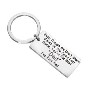 bekech stepdad gifts step dad keychain from stepdaughter stepson step father key chain idea dad birthday gift father-in-law gifts