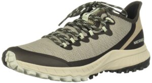 merrell womens bravada hiking shoe, aluminum, 9 us